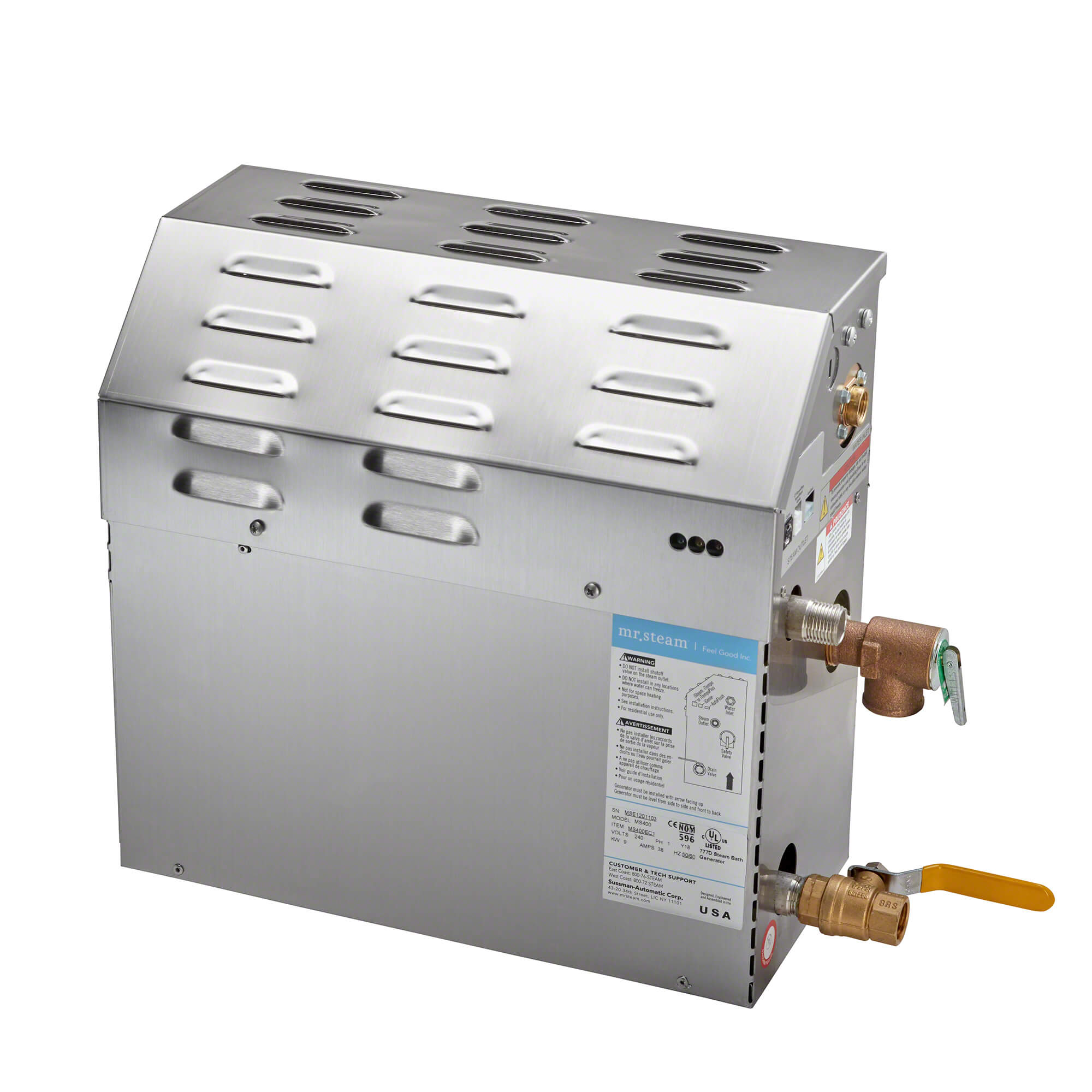 Mr. Steam Steam Shower Generator MS400E – Warrior Saunas